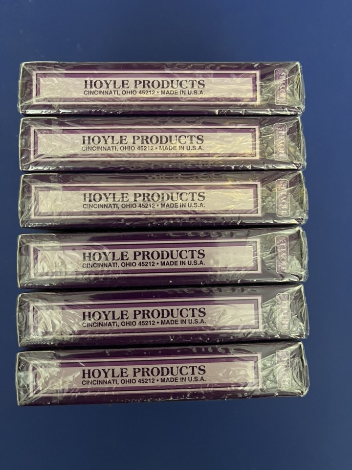 36 Decks Vintage Hoyle Playing Cards Sealed New Old Stock Poker Size US ...