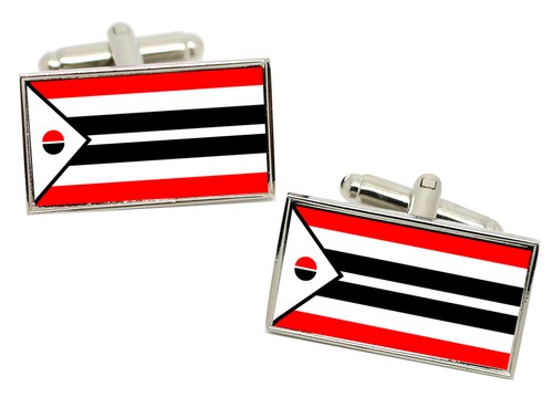 Arapaho Nation (Tribe) Flag Cufflinks in Chrome Gift box | eBay