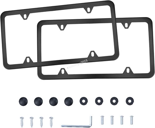 License Plate Frame Holder For Toyota FJ Cruiser 4Runner Stainless ...