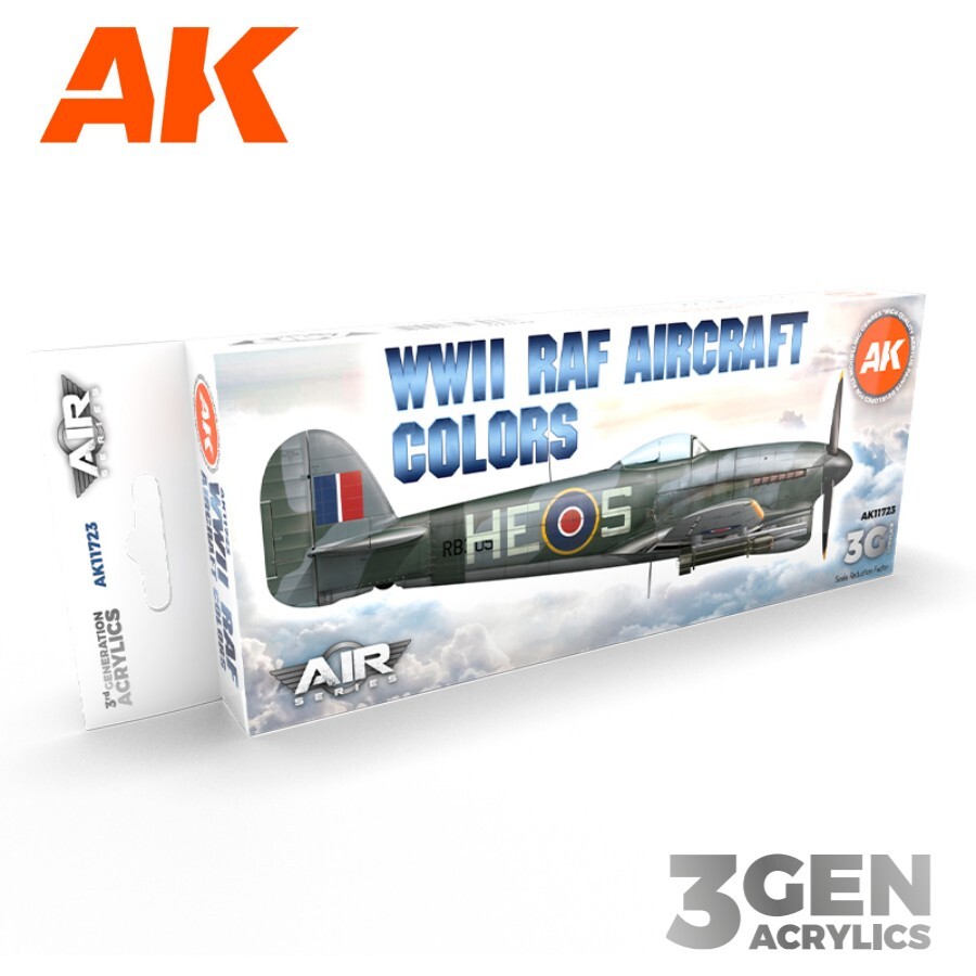 AK Interactive: WWII RAF Aircraft Colors - Paint Set - AK11723 | eBay