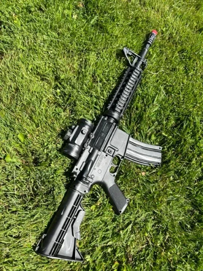 Non Firing Fake Full Size Toy Rifle Safety For Cosplay Costume Film ...