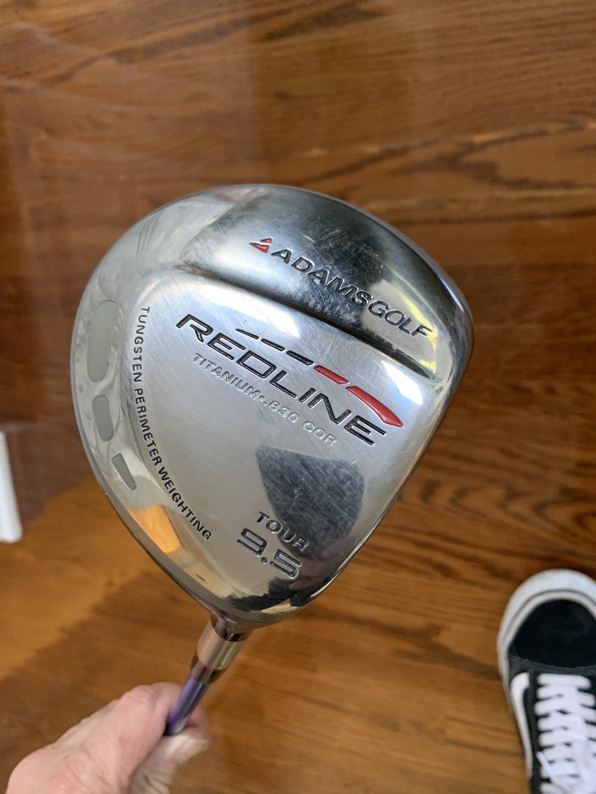 Adams Golf Redline Titanium Tungsten Perimeter Weighting Tour 9.5 ...