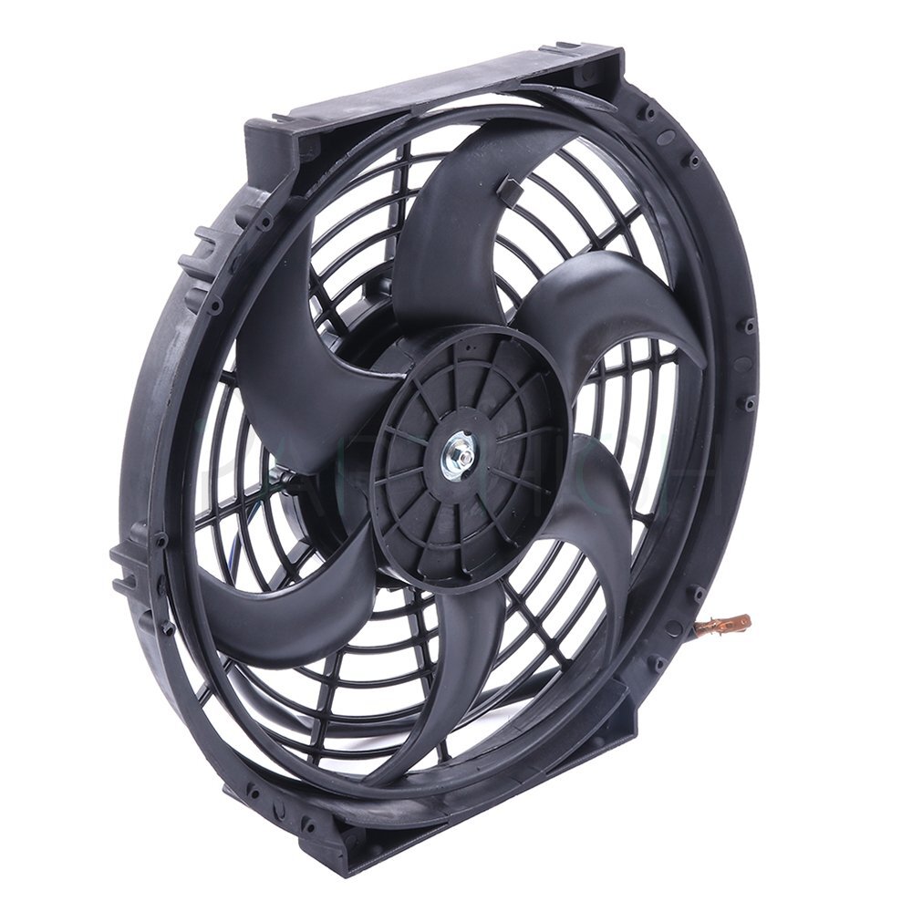 Universal 10" Inch Radiator Condenser Cooling Fan For 1989-2015 Hyundai ...