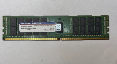 Super Talent 16GB F24RB16G4S STT DDR4 2400 16G E/R 2Rx4 SAM Server ...