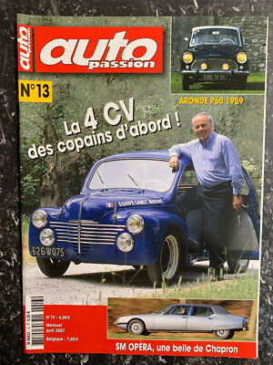 Magazine Auto Passion N°13 La 4CV | eBay