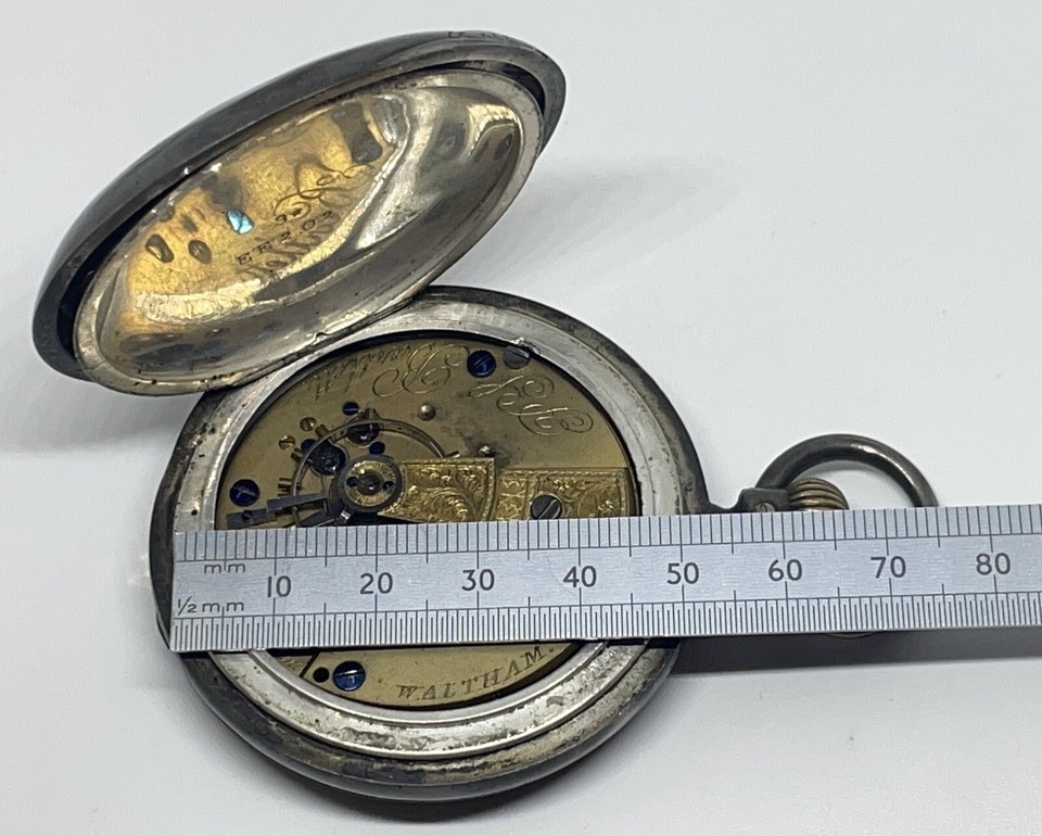 WALTHAM POCKET WATCH/PS BARTLETT/Civil War Era 1875 18s 11 Jewels Does ...