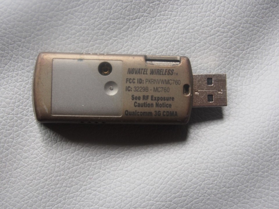 Virgin Mobile MC760 Mobile Modem Novatel 3G CDMA - AS IS READ CONDITION ...