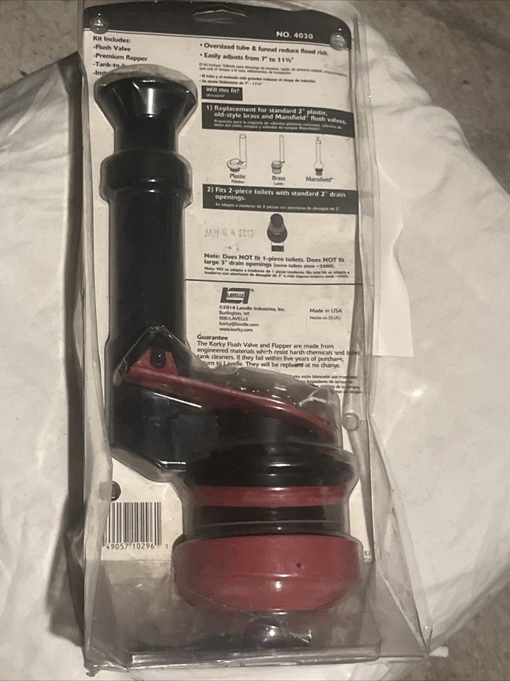 Korky Adjustable 2 inch Flush Valve Kit, Universal 2”, Easy Adjust | eBay