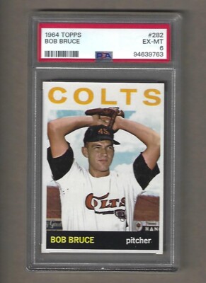 1964 TOPPS BOB BRUCE # 282 PSA 6 | eBay