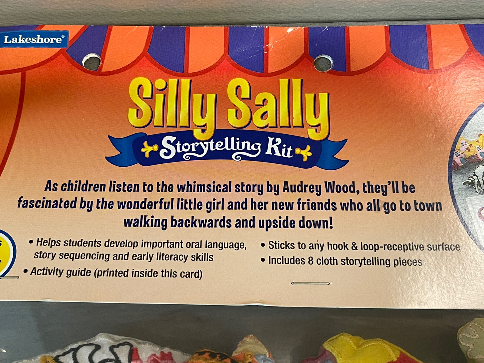 Lakeshore Silly Sally Storytelling Kit Vintage 1992 Miniature Puppets ...