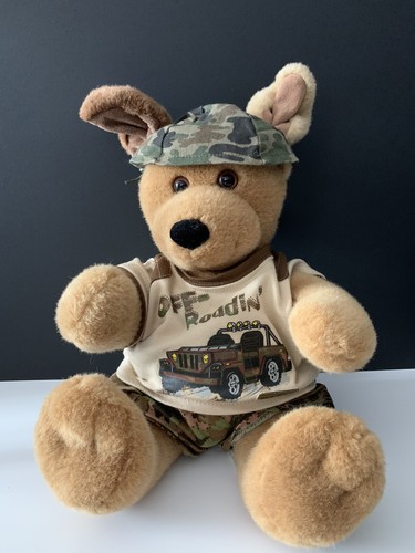 vintage Build a bear kangaroo with outfit Clean | eBay