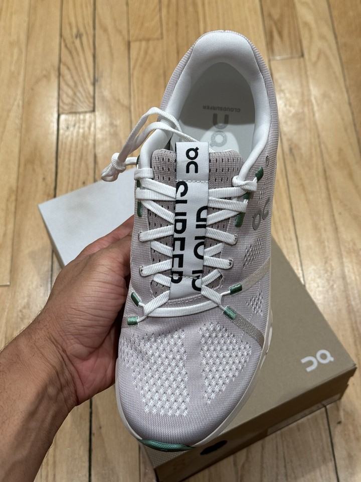 Size 10.5 On Running Cloudsurfer White Grey Road 3md10422143 Size 10.5 ...