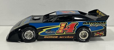 ADC 1/24 Scale Dirt Late Model Diecast Race Car #14 Dan Sorce C&S ...