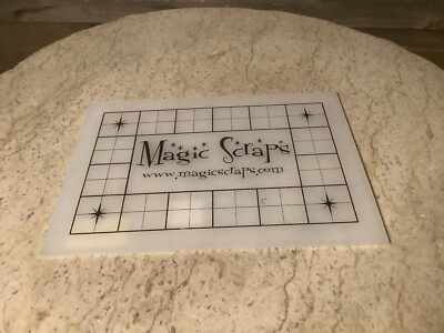 Magic Scraps 7" x 5" MAGIC SCRAPS CUTTING BOARD PREOWNED | eBay