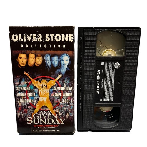 Any Given Sunday VHS 1999, 2001 Oliver Stone Collection V9 85391794530 ...