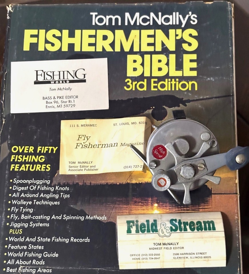 ABU GARCIA AMBASSADEUR 1500-C FISHING REEL, Owned by famed angler Tom McNally | eBay