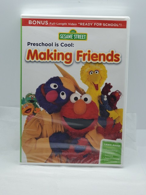 Sesame Street: Preschool Is Cool: Making Friends (DVD, 2012) for sale ...