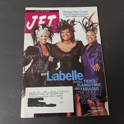Jet Magazine Feb 9 2009 Why Labelle Is Still Fierce | eBay