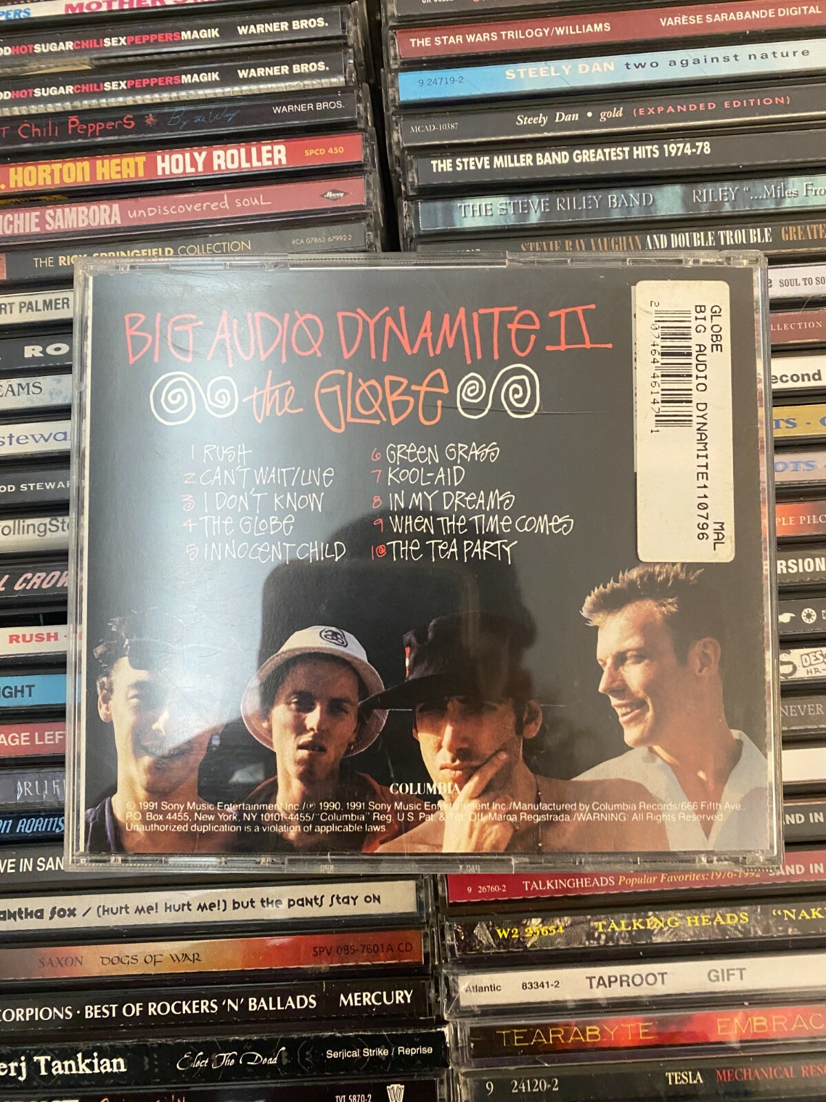 Big Audio Dynamite II *The Globe *CD *VG+/NM *Columbia *CK46147 *1991 ...