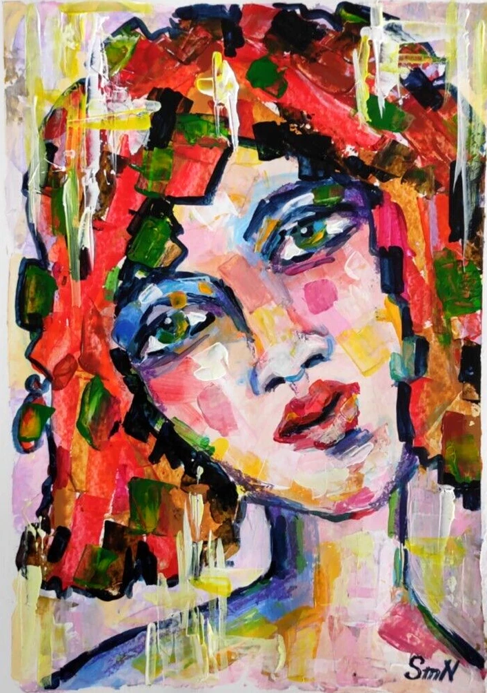 Abstract Art Paintings People