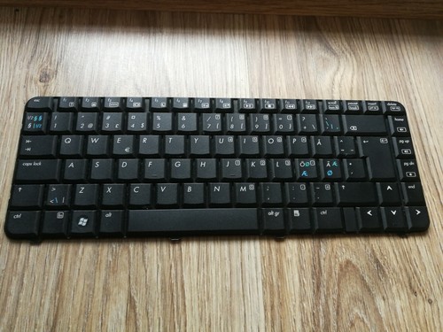 Compaq Presario CQ50 Used Keyboard Working 486654-DH1 Nordic/Scand COP4 ...