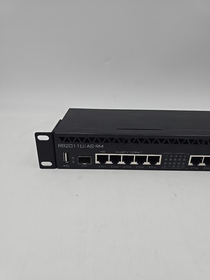MikroTik Routerboard Rack Mountable 10 Port RB2011UiAS-RM | eBay