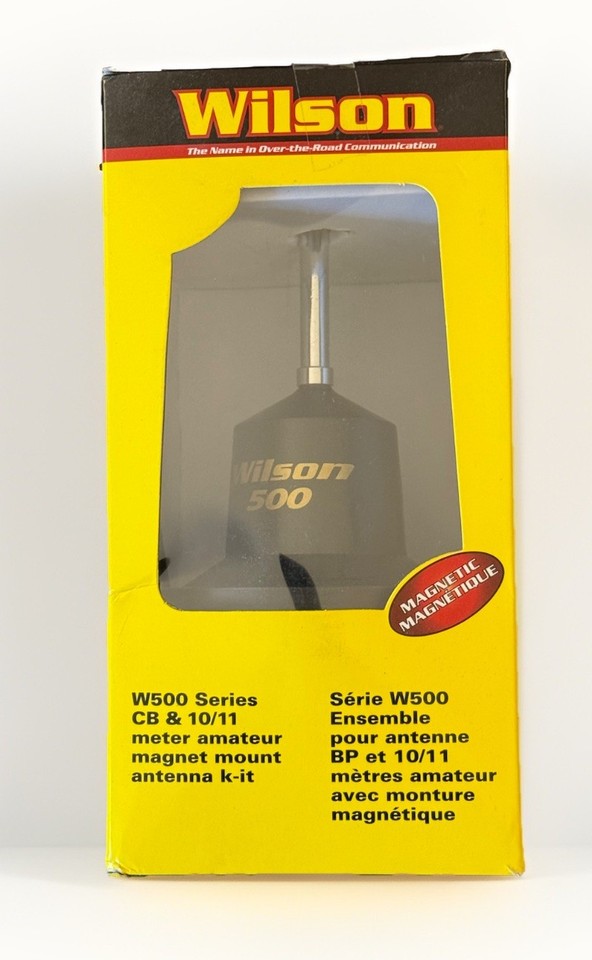 Wilson W500 Series 880-500100 Magnetic Mount Antenna Base - Whip Not ...