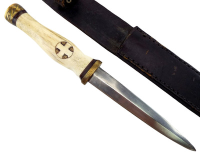 ANTIQUE WW I - WW II ENGLISH OR GERMAN SPECIAL FORCES COMMANDO BOOT ...