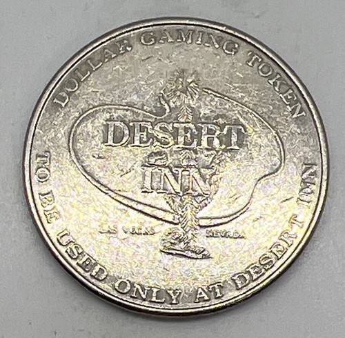 Desert Inn $1 CASINO Slot Gaming Token - LAS VEGAS NEVADA Franklin Mint ...