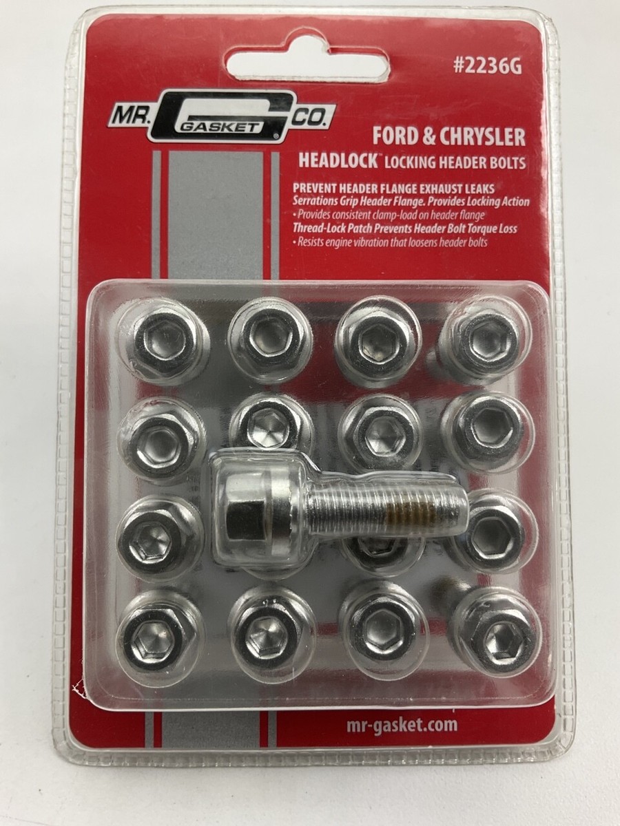 Exhaust Header Bolts Locking