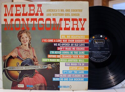 Rare Country LP - Melba Montgomery - United Artists # UAL 3341 | eBay