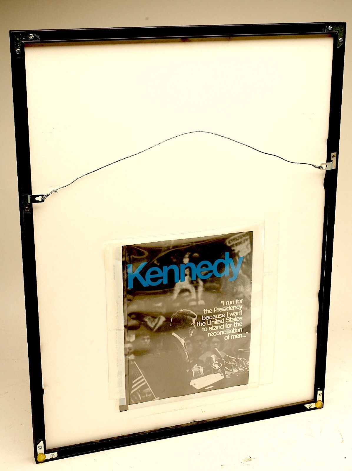 VINTAGE ROBERT BOBBY KENNEDY RFK POSTER CAMPAIGN BROCHURE PRO ...