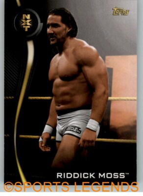 2019 NXT Roster #38 Riddick Moss | eBay