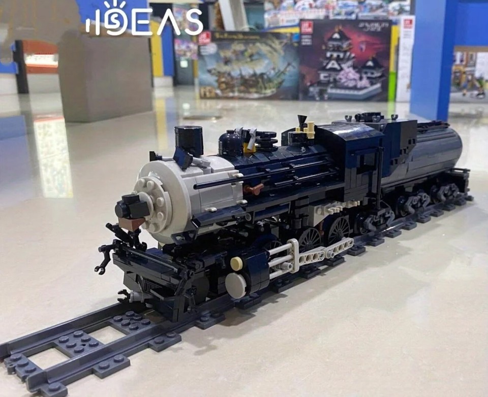 BRO1 Locomotive CN5700 GWR Steam Train Railway Express Modular Building ...
