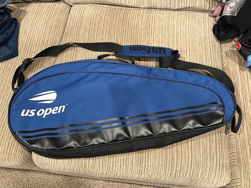 Wilson - 2023 US Open Team 3 Pack Racquet Bag - Blue/Black | eBay