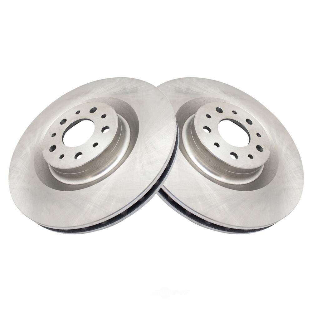 Disc Brake Rotor Set-2 Piece Brake Rotor Set TRQ BRA72663 fits 2014 ...