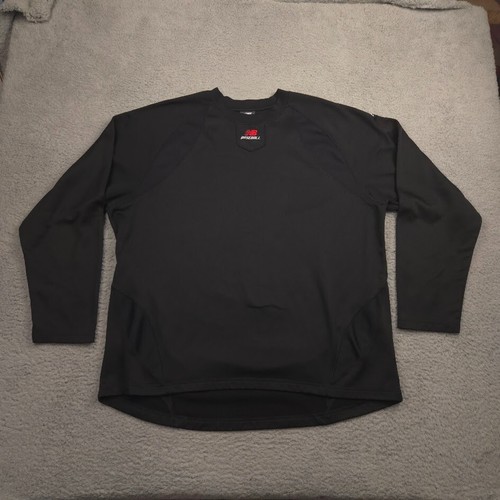 New Balance Mens 2XL Black Long Sleeve Compression Shirt Performance ...
