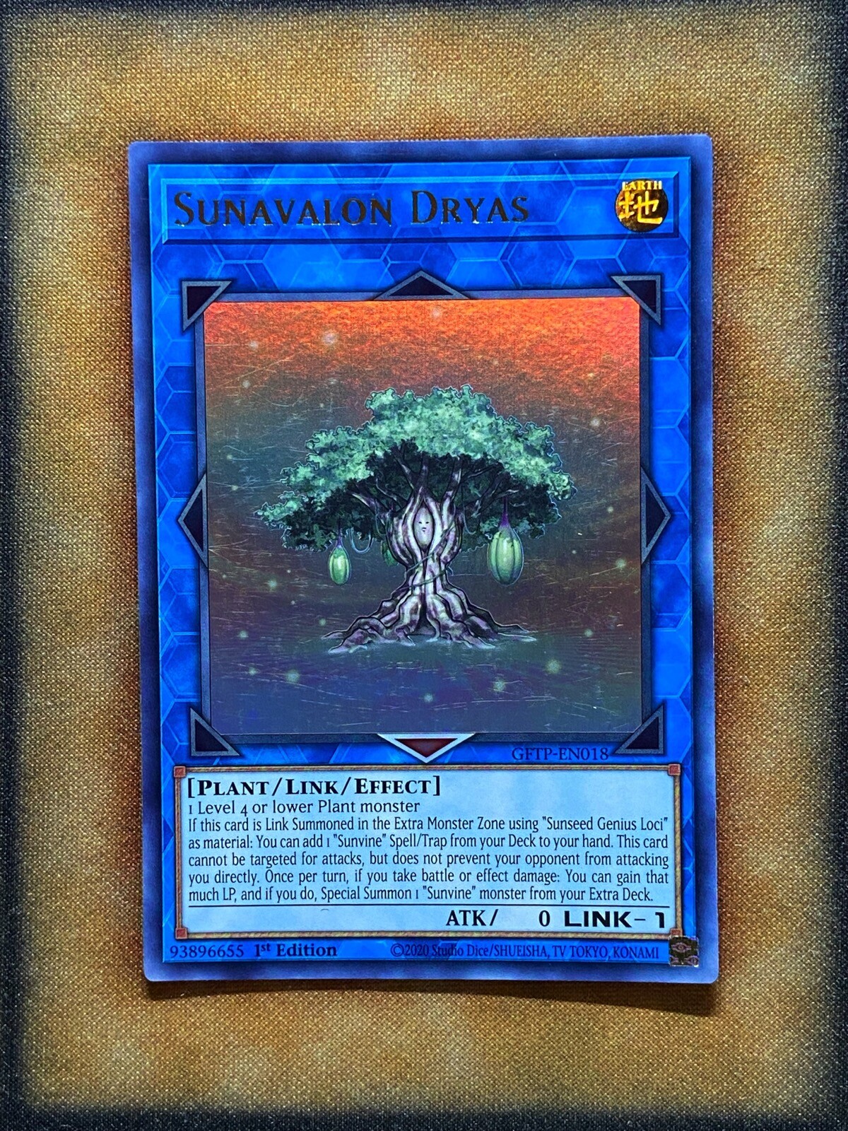 Yugioh Sunavalon Dryas GFTP-EN018 Ultra Rare 1st Ed NM | eBay