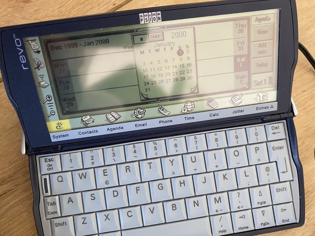 2x Vintage Psion Revo Plus Palmtop Computer Boxed for sale online | eBay