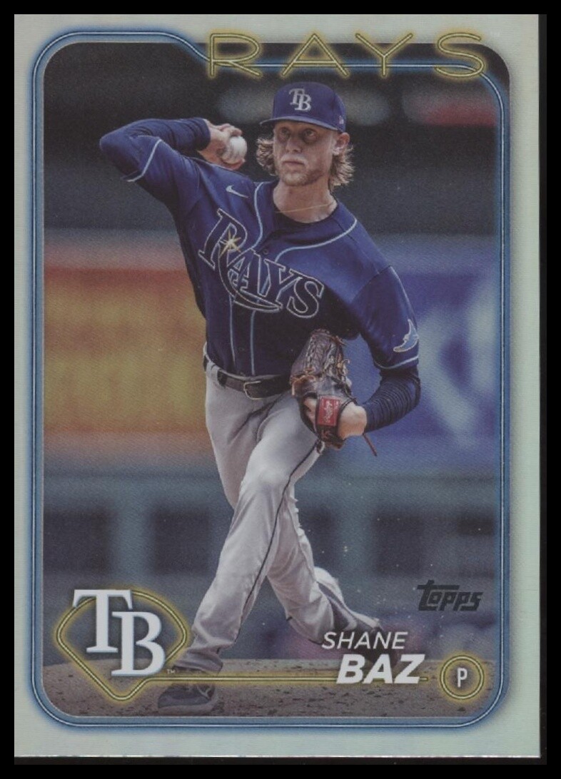 2024 Topps #435 Shane Baz Rainbow Foil | eBay