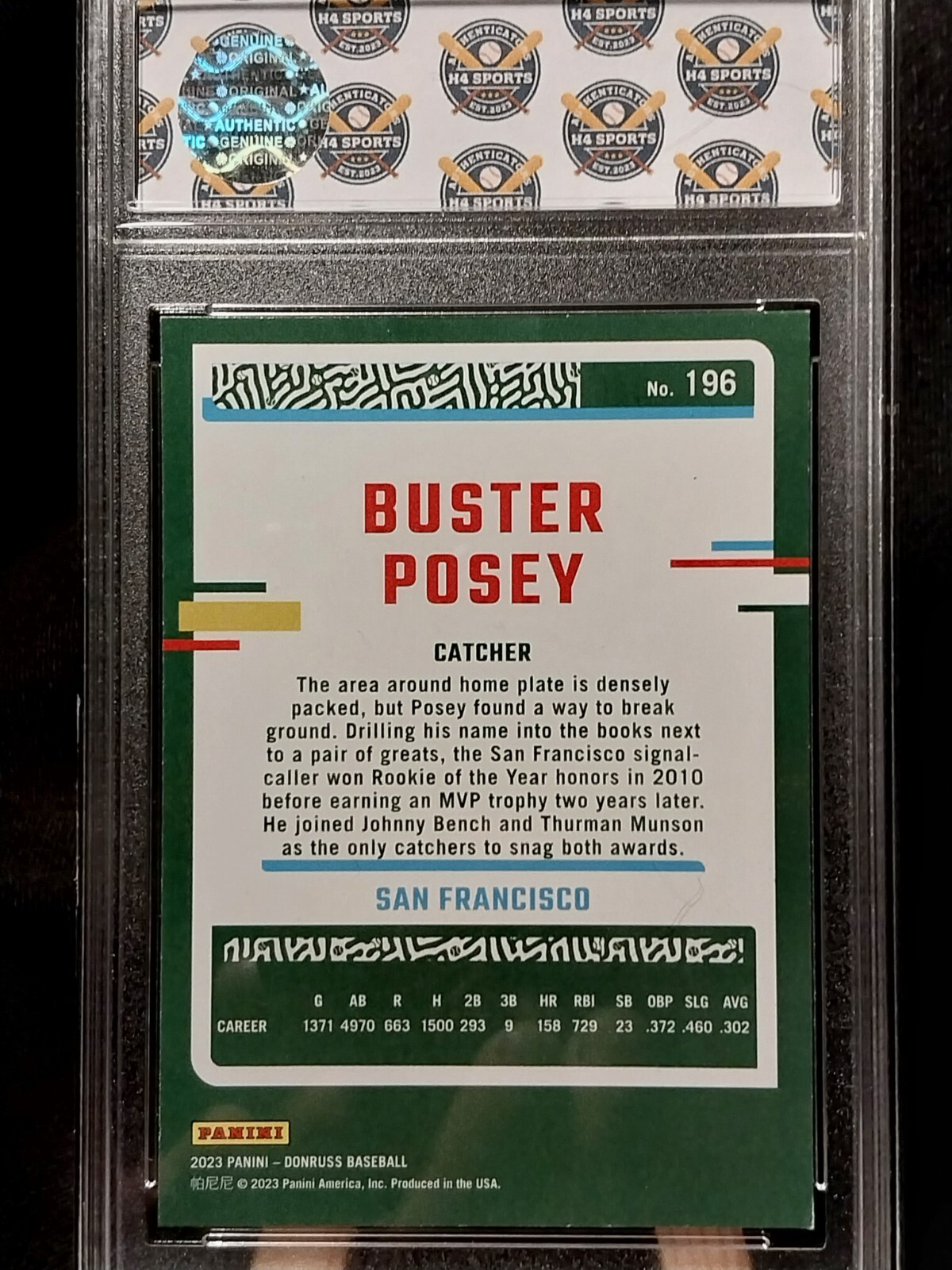 2023 Panini Donruss - #196 Buster Posey for sale online | eBay