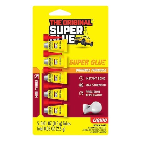 Super Glue 11710551 Instant Adhesive, Super Glue Series, 0.05 Fl Oz ...