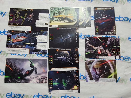 Star Wars X-Wing Miniatures Promo Acrylic Heroic / Epsilon + extras | eBay