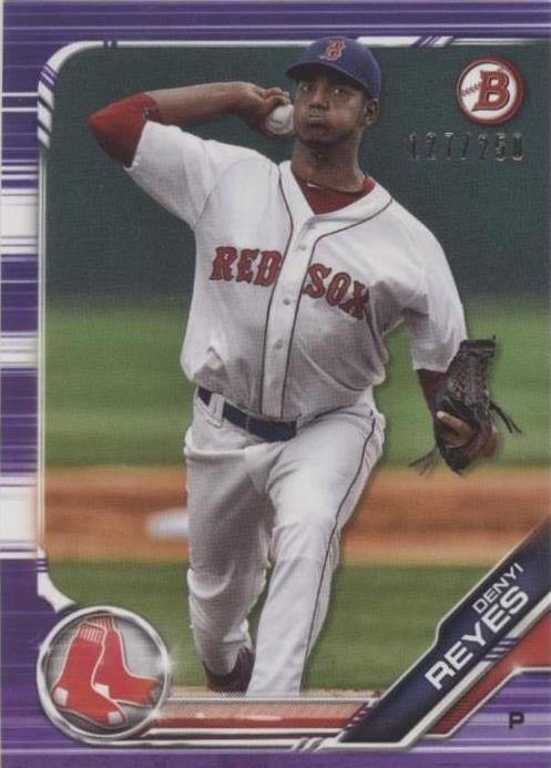 2019 Bowman Draft - Denyi Reyes #BD-142 Purple /250 (RC) for sale ...