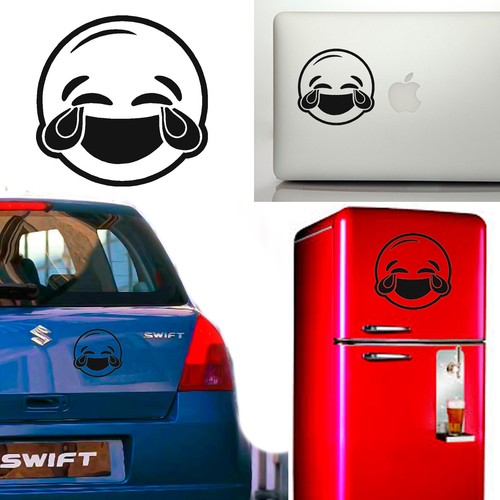 Emoticon Risate, Adesivo Vinile | eBay