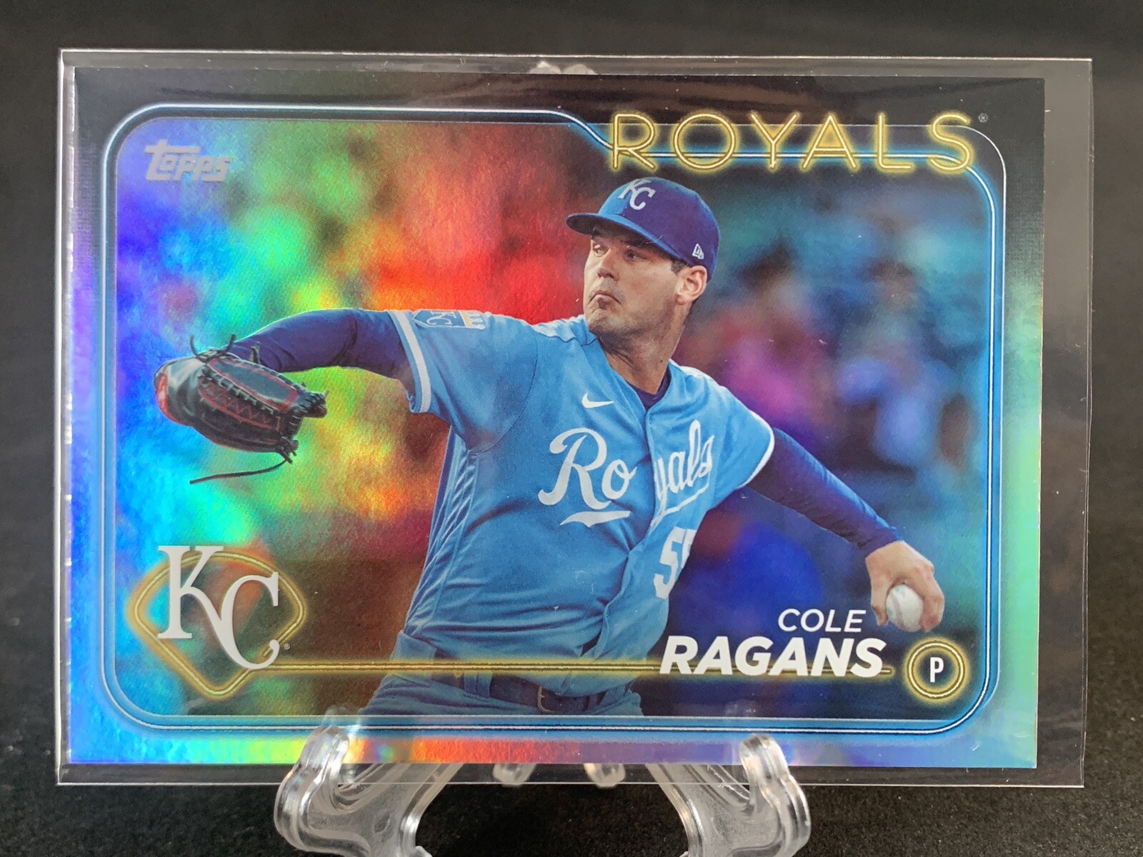 2024 Topps Series 1 Rainbow Foil Cole Ragans Kansas City Royals #95 | eBay