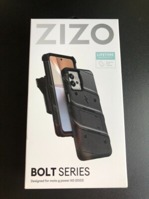 ZIZO - Bolt Series - Moto G Power 5G Phone Case (2023) - Black | eBay