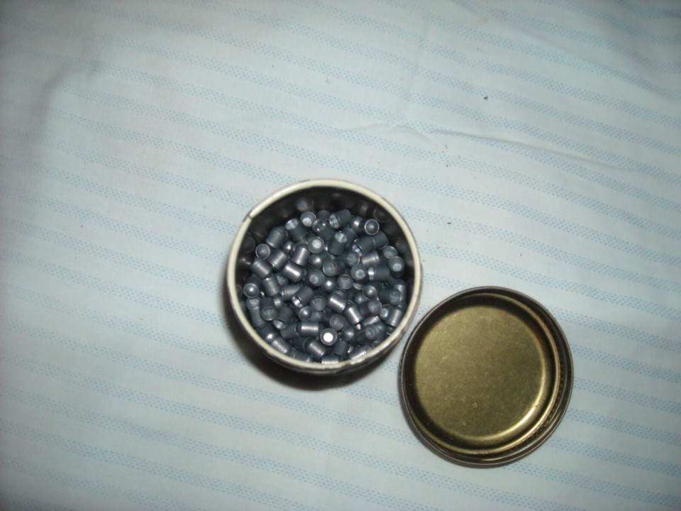 Rare Yellow Vintage Sheridan Pellet Tins - with Pellets .20cal & 5mm | eBay