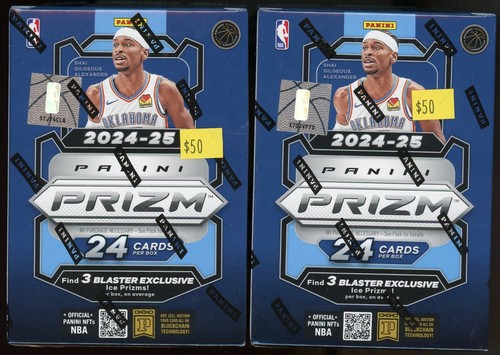LOT OF (2) 2024-25 Panini PRIZM NBA Blaster Boxes Factory Sealed 🔥🔥🔥 | eBay