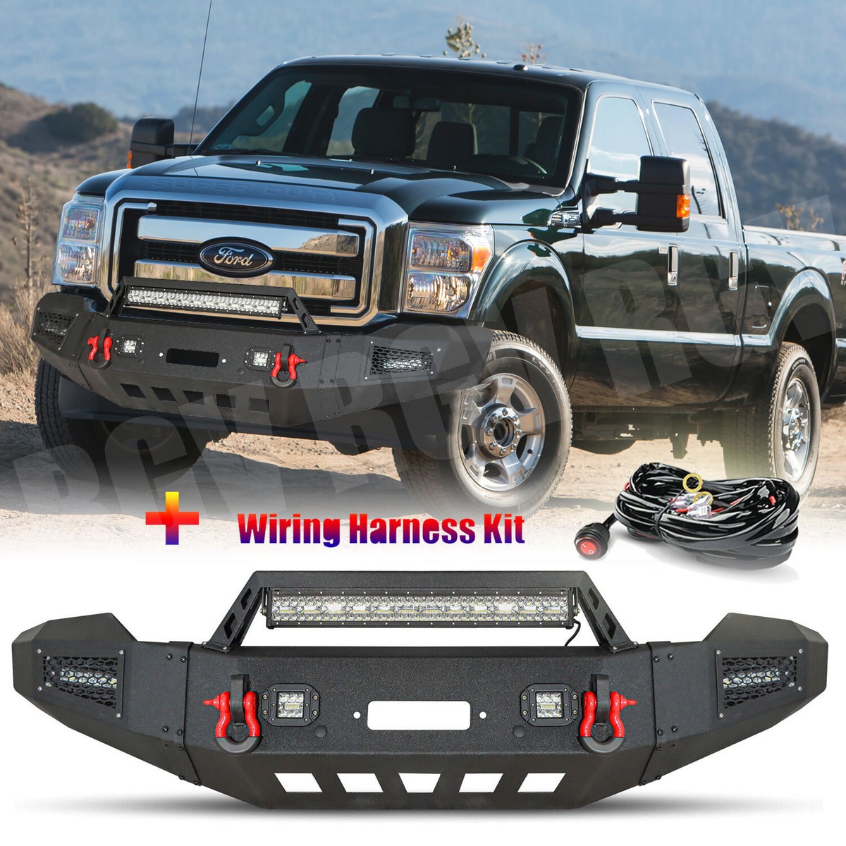 2013 Ford F250 Winch Bumpers 2011 2016 FORD F250/F350 FRONT (HIGH